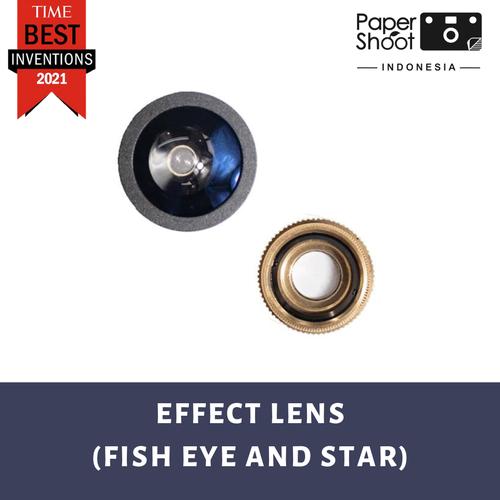 Jual Paper Shoot Effect Lens Set - Star Lens & Fish Eye Lens - Kota ...