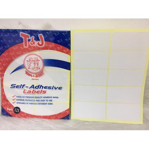 Jual Label T&J 121/Label TJ/Label Tom/Stiker Sticker Tom/Self Adhesive ...