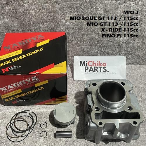 Jual Blok Silinder 54P Mio J Mio Soul GT 115 Xride Fino 115 Boring ...