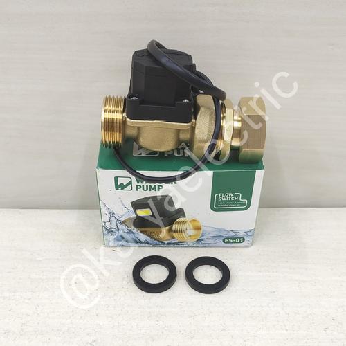 Jual FLOW SWITCH WASSER FS-01 OTOMATIS POMPA BOOSTER WATER FLOW 1 ...
