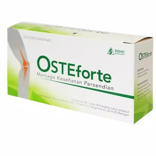Jual OSTE FORTE BOX ISI 30 KAPLET Tablet Suplemen Persendian untuk ...