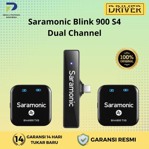 Promo Saramonic Blink 900 S4 Dual-Channel Wireless Microphone System ...