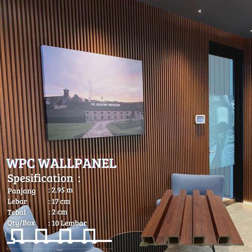 Jual PROMO Kisi kisi WPC Wallpanel hiasan dinding back drop minimalis ...