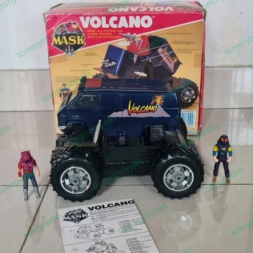 Jual mask volcano complete original kenner m.a.s k.collector item ...