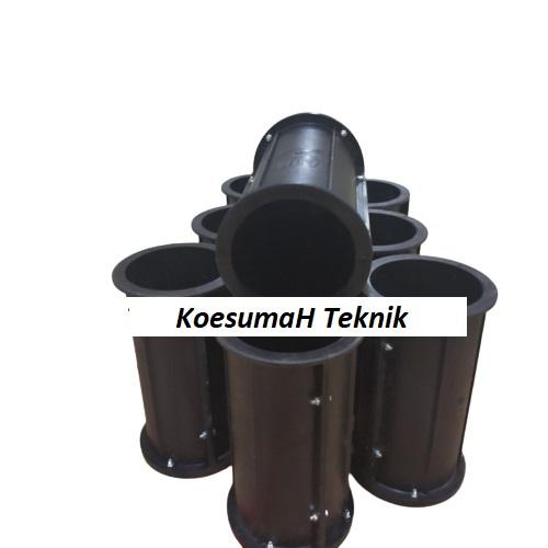 Jual Concrete cylinder mold plastik cetakan silinder plastik 15 x 30 cm ...