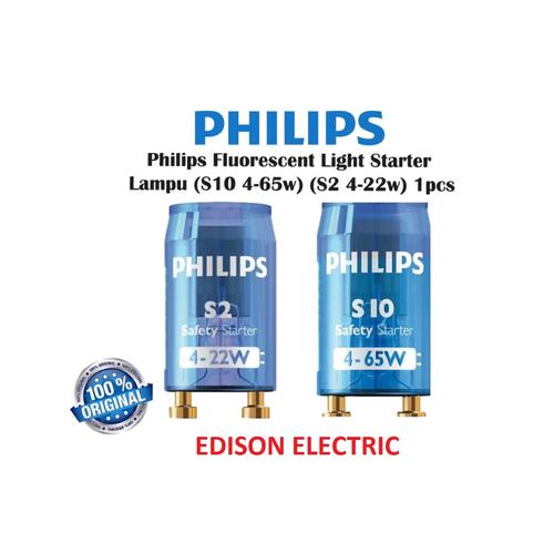 Jual Stater / Starter PHILIPS S10 S2 Lampu TL Neon - S10 - 36W - Kota ...