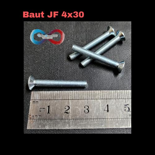 Jual Baut (JF) 4x30 / Baut obeng per 100 pcs - Kota Bogor - sumbermakmur88888 | Tokopedia