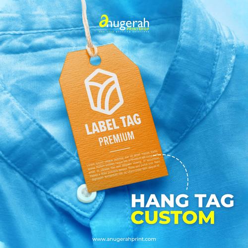 Jual Hang Tag / Hangtag / Label Produk AC 400 GR - Souvenir 2 sisi ...