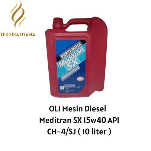 Jual Meditran SX 15W-40 Ukuran 10 Liter Oli Mesin Diesel - Kota ...