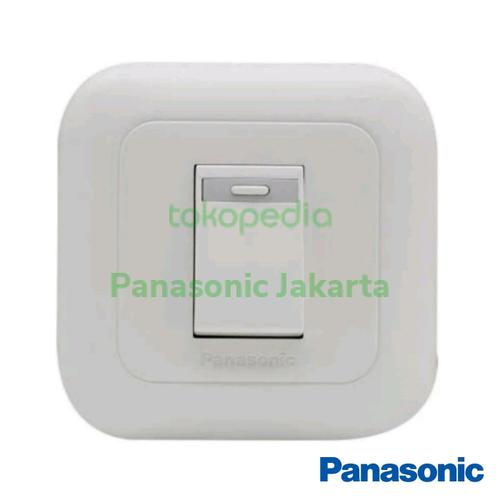 Jual Panasonic Saklar Tunggal Engkel Single 1G WEJ5531 Wide Series ...