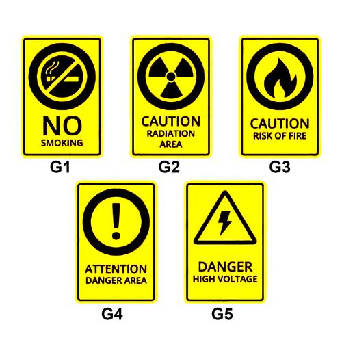 Jual STICKER INDUSTRIAL SIGN STIKER AREA INDUSTRI / PABRIK / KONSTRUKSI ...