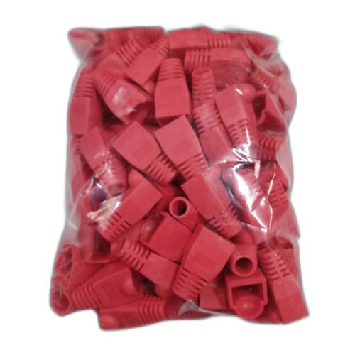 Jual PLUG BOOT RJ45 CAT5/Cat6 / Jacket Rj45 Cat5 Cat6 ISI 100 PCS ...