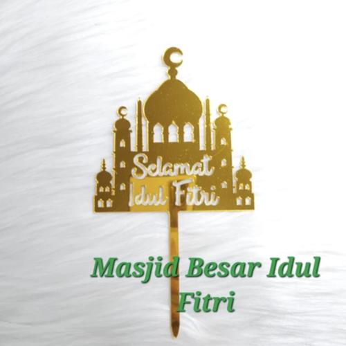 Jual Topper Idul Fitri Lebaran - Masjid Besar Idul Fitri - Jakarta ...