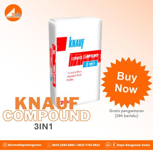 Jual Knauf compound 20kg 3in1 di Manado - Kota Manado - Suma Depo ...