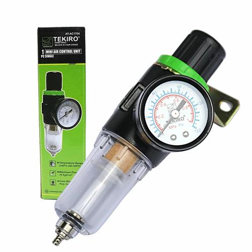 Jual Tekiro Mini Air Control Unit 1/4" Single Type Regulator air filter ...