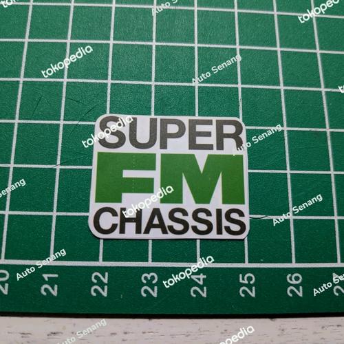 Jual Rep logo/stiker/sticker/lambang SFM/super FM chassis Tamiya ...