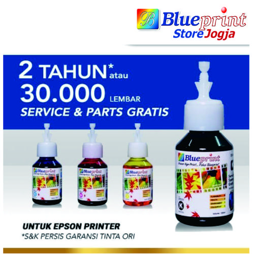 Jual Tinta Epson Blueprint 664 Refill For Printer Epson L120, L220 ...