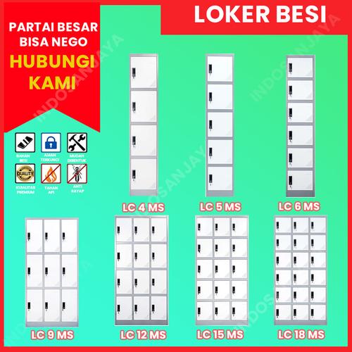 Jual Loker Besi IMPORTA Lemari Locker Besi IMPORTA - LC 12 MS, NON ...