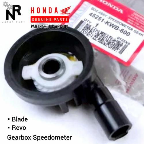 Jual Gearbox Speedometer Blade 125 FI New Revo Absolute Fit Injeksi KWB ...