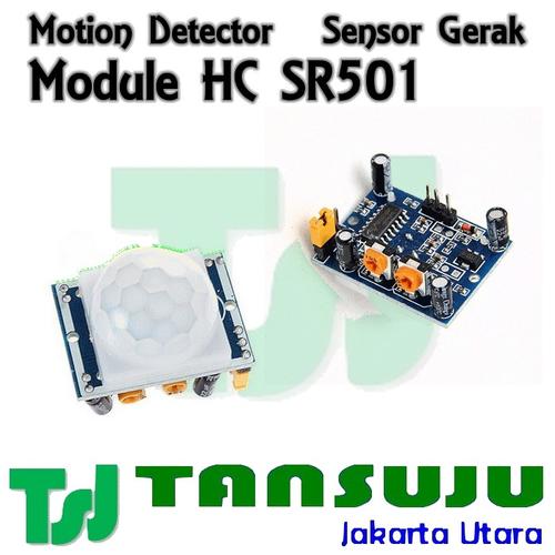 Jual Module Sensor Gerak HC SR501 Motion Detector PIR Motion Sensor ...