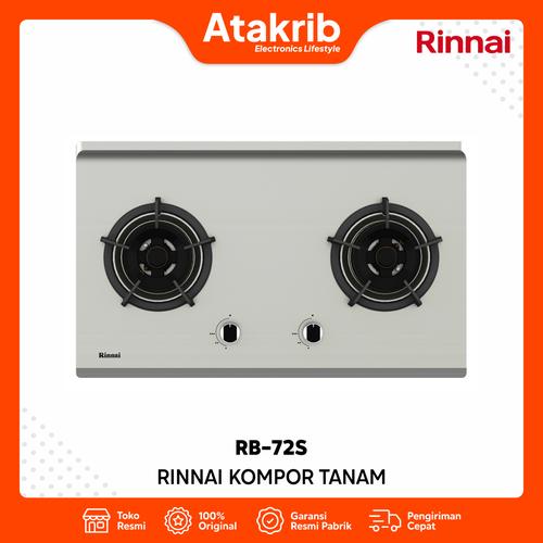 Promo RINNAI BUILT IN HOB RB-72S KOMPOR TANAM 2 TUNGKU 70cm Cicil 0% 3x ...