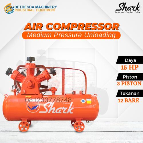 Jual Unloading Air Compressor 15 HP Shark / Kompresor Angin/udara 15 HP ...