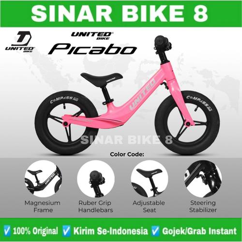 Jual Balance / Push Bike UNITED PICABO Sepeda Keseimbangan Anak Ban ...