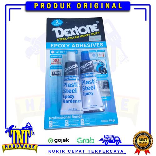 Jual LEM DEXTONE Besi 48gr/ Lem Plastic Steel Epoxy Dextone (BIRU ...