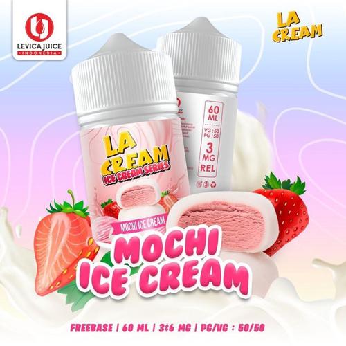 Jual LEVICA JUICE LA CREAM ICE CREAM MOCHI ICE CREAM 60ML E JUICE ...