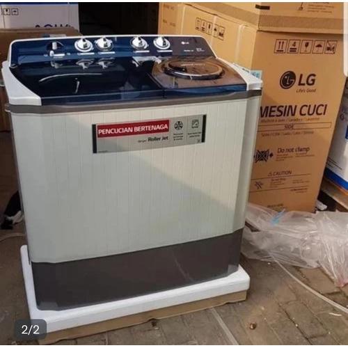 Jual MESIN CUCI LG P1600RT TOP LOADING 2 TABUNG 16 KG JUMBO P 1600 RT ...