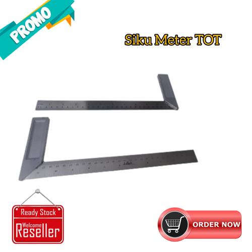 Jual Meteran Besi Siku Tukang Pengukur Multifungsi 30cm 12 Inch - Kota ...
