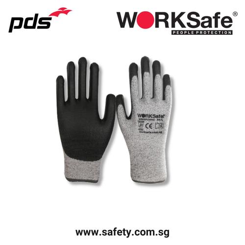 Jual WorkSafe PU3003 Cut 5 Safety Gloves, Cut Resistant Glove - Kota ...