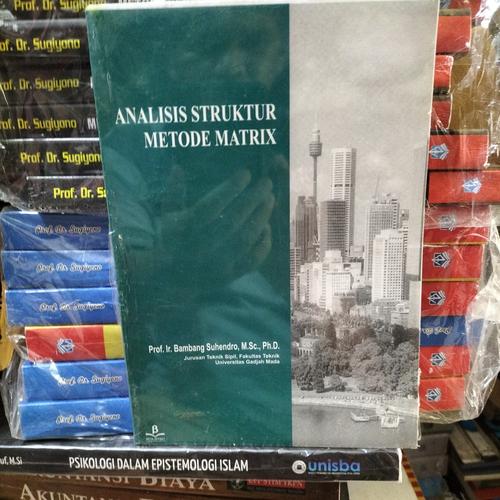 Jual Buku asli Analisis Struktur metode matriks - Kota Depok ...