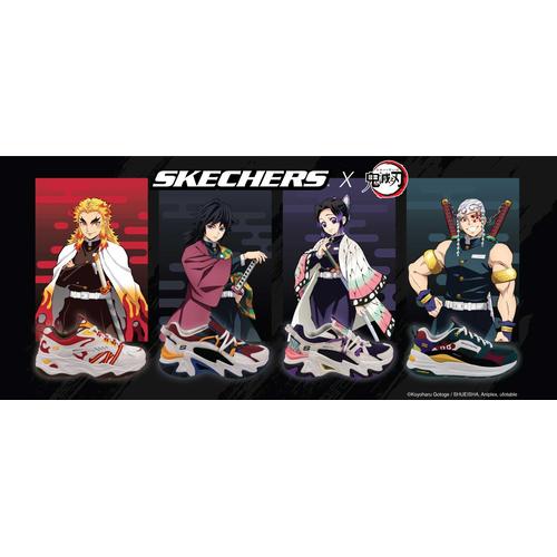Jual Sepatu Sport Casual Official Anime SKECHERS x Demon Slayer ...