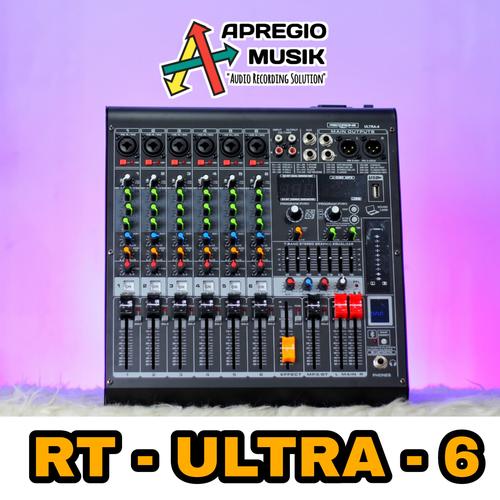 Jual Recording Tech RT Ultra 6 Ultra6 USB Audio Mixer 6 Channel Mic ...