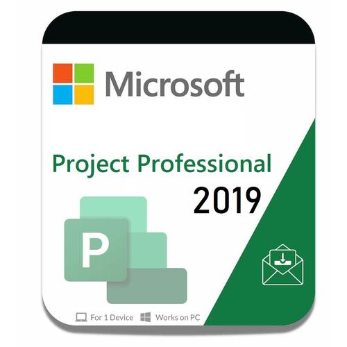 Jual Product Key Microsoft Project 2019 Professional Original 1 Device ...