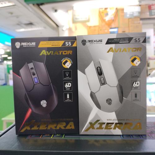 Jual Mouse Wireless Gaming Rexus Aviator S5 - Hitam - Jakarta Timur ...