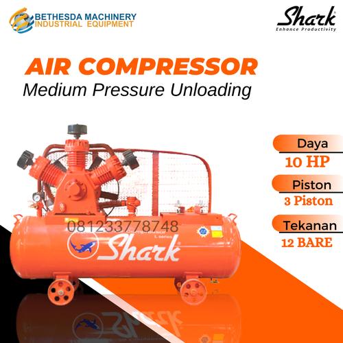 Jual Mesin Kompresor Udara 10HP Shark Kompresor Unloading 10 HP ...