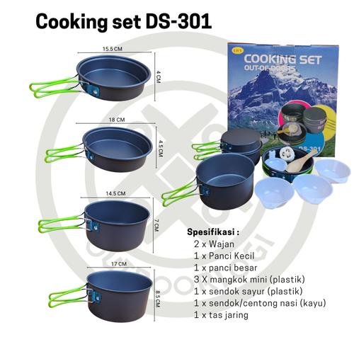 Jual Alat Masak Camping DS 301 | Nesting DS 301 | Alat Masak DS 301 ...