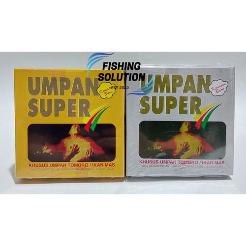 Jual Umpan Super Khusus Tombro / Ikan Mas Kotak Putih dan Kuning ...