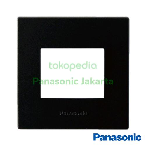 Jual Panasonic Frame 1 Gang 2 Device Hitam WESJ78029B Style-e - Jakarta ...