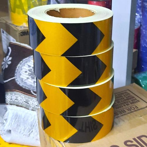 Jual Sticker Reflective Policeline Arrow/Scotchlite Reflector Panah ...