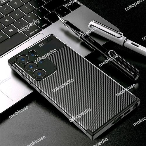 Jual SAMSUNG S23 PLUS ULTRA Casing Case Softcase Autofocus Carbon ...