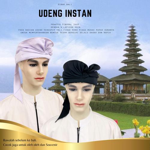 Jual Sibak Udeng Instan Iket Adat Bali cocok untuk Souvenir dan oleh ...