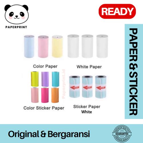 Jual STICKER COLOUR PAPER PAPERANG printer kertas sticker berwarna ...