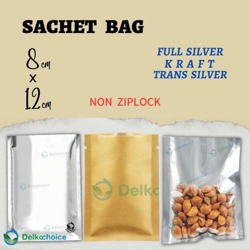 Jual KEMASAN SACHET / SASET BUBUK - SNACK 8x12 DELKOCHOICE - 8CM x 12CM ...