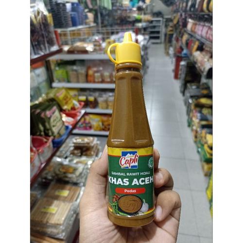 Jual Sambal cabe hijau khas Aceh / Sambal cabe ijo khas Aceh merk Capli ...