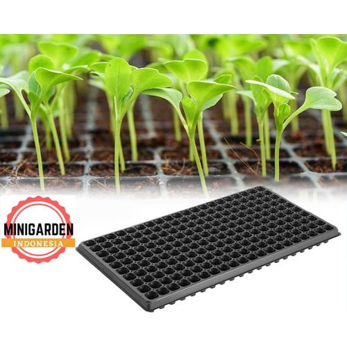 Jual TRAY SEMAI bibit tanaman seeding tray hidroponik pot tray ...