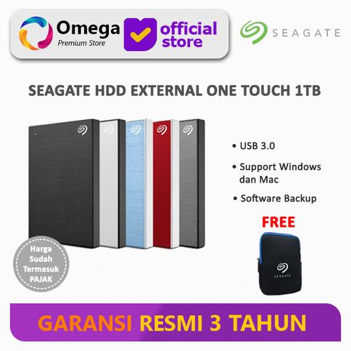 Promo Seagate One Touch HDD / Hardisk Eksternal 1TB USB3.2 Cicil 0% 3x ...
