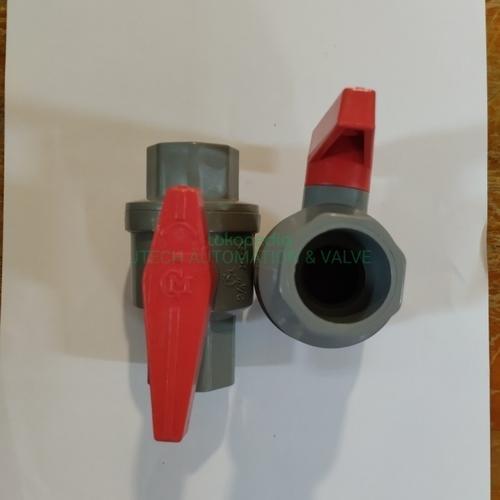 Jual ball valve / stop kran pvc socket 1/2 " inch - Jakarta Barat ...